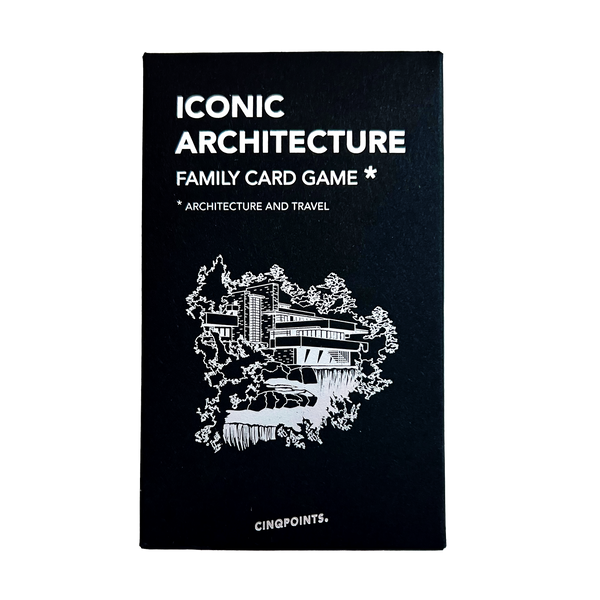 NEW! ICONIC ARCHITECTURE Card Game featuring Fallingwater ...