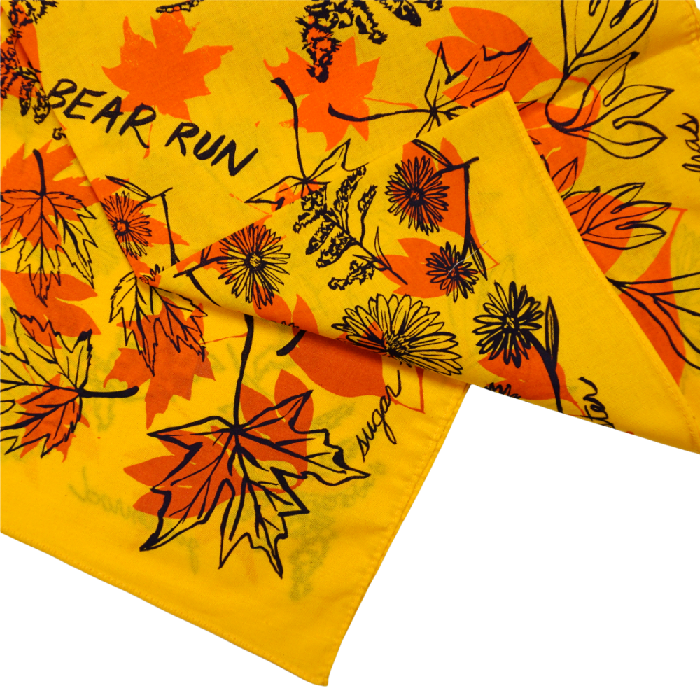 Bandana Fall Yellow – Fallingwater Museum Store