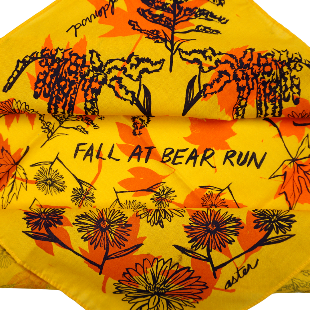 Bandana Fall Yellow – Fallingwater Museum Store