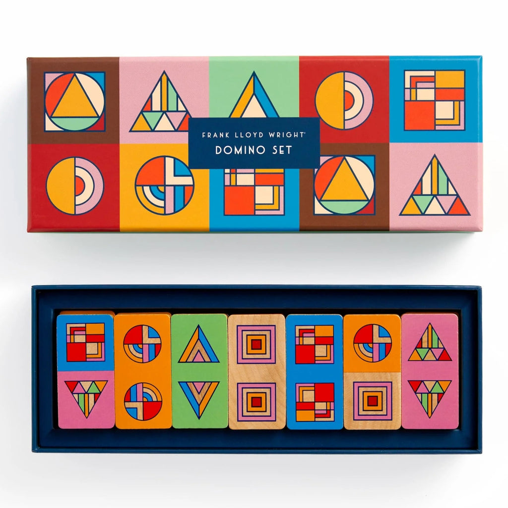 NEW! Frank Lloyd Wright Dominoes – Fallingwater Museum Store